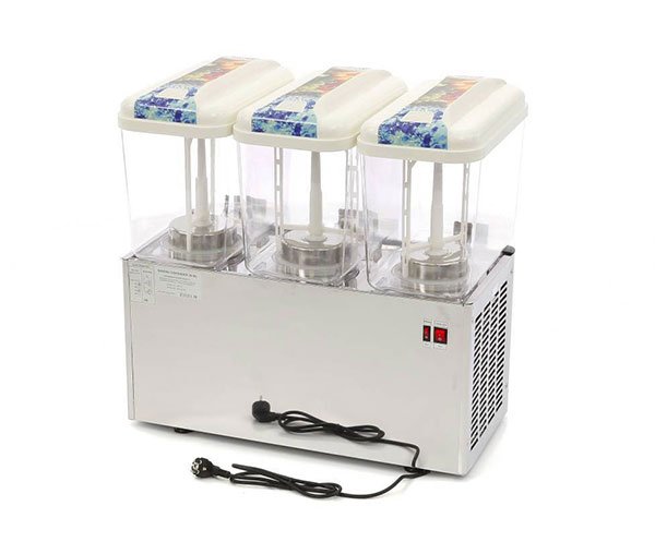 Dispenser suc, bauturi reci 18+18+18 litri – direca.ro