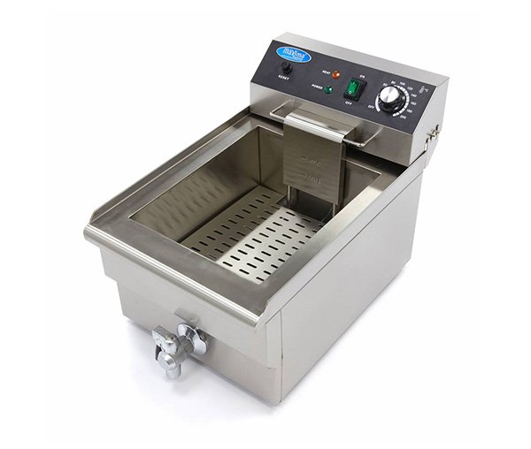 Friteuză electrică 16 litri cu robinet – direca.ro