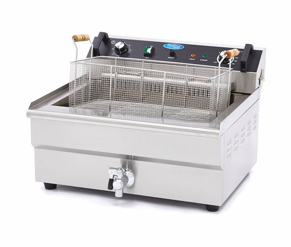 Friteuza electrica 30 litri cu robinet - direca.ro