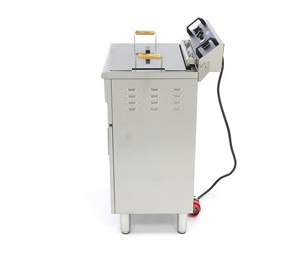 Friteuza electrica 30 litri cu robinet si suport tip dulap – direca.ro