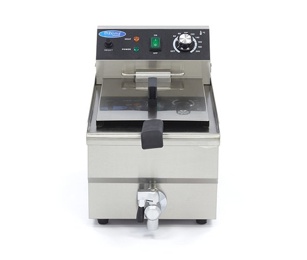 Friteuza electrica 10 litri cu robinet – direca.ro