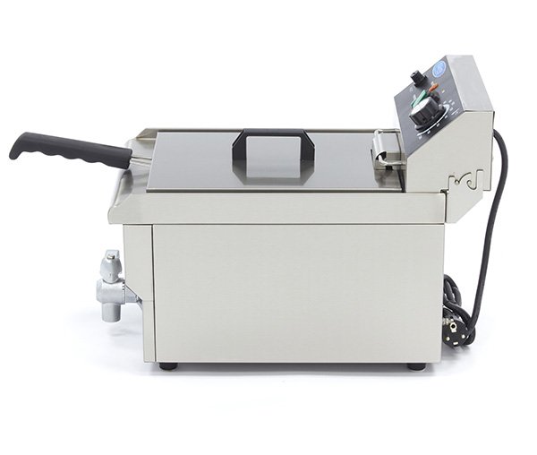 Friteuza electrica 10 litri cu robinet – direca.ro