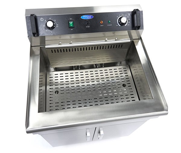 Friteuza electrica 35 litri cu robinet si suport tip dulap – direca.ro