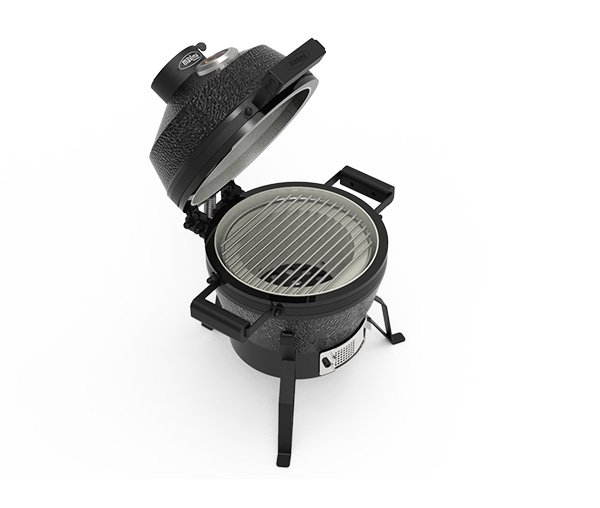 Gratar ceramic Kamado pe carbuni, 33 cm – direca.ro